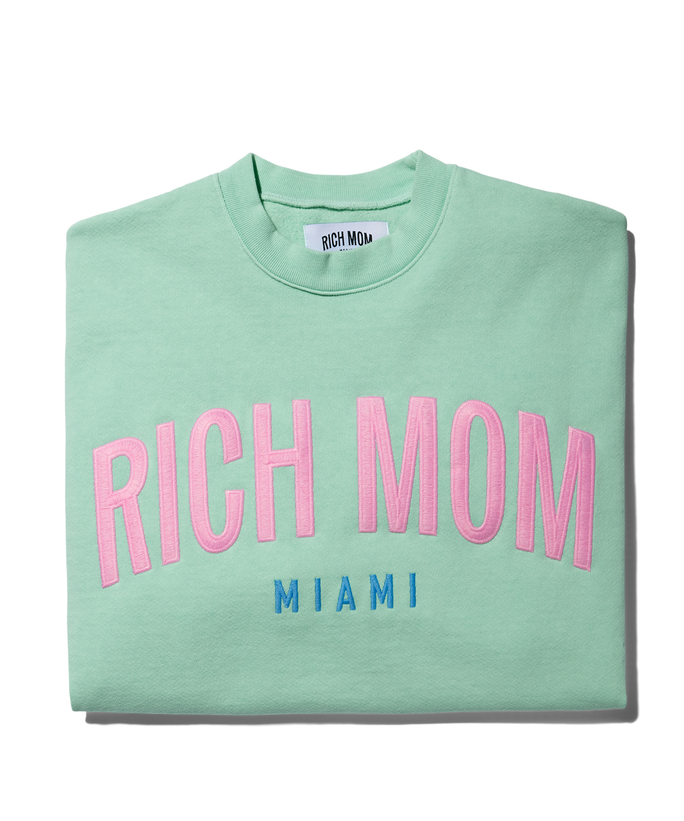Miami Crewneck – Rich Mom Gear